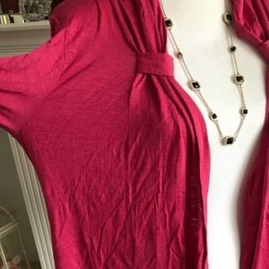 Elementz | Tops | Magenta Cardigan | Poshmark